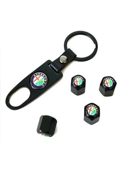 Netron Alfa Romeo Metal Sibop Kapağı Anahtarlık Seti Netron Alfa Romeo Metal Sibop Kapağı Anahtarlık Seti