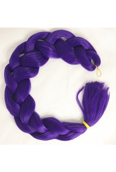 X-Pressıon Sentetik Örgülük Saç, Afrika Örgüsü, Rasta, Koyu Mor, 2 Purple X-Pressıon Sentetik Örgülük Saç, Afrika Örgüsü, Rasta, Koyu Mor, 2 Purple