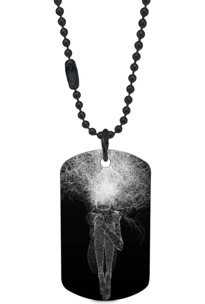 Rowalsi Woman Siyah Renk Künye / Kolye DFT3068