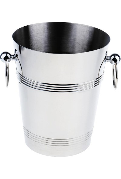 Sononia Taşınabilir 5 lt. Paslanmaz Çelik Bira Buz Kova Şampanya Şarap İçecek Soğutucu (Yurt Dışından)