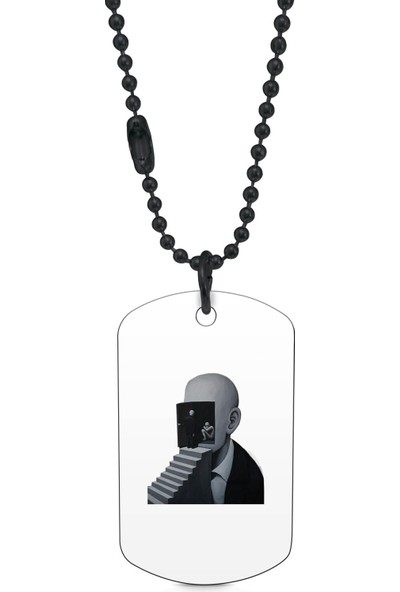 Rowalsi Zorba Siyah Renk Künye / Kolye DFT228 Rowalsi Zorba Siyah Renk Künye / Kolye DFT228