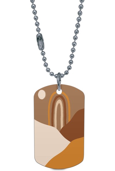 Rowalsi Marjinal Gümüş Renk Künye / Kolye DFT649 Rowalsi Marjinal Gümüş Renk Künye / Kolye DFT649