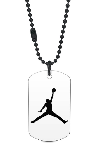 Rowalsi Basketbol Siyah Renk Künye / Kolye DFT2067