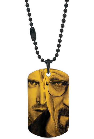 Rowalsi Breaking Bad Siyah Renk Künye / Kolye DFT4789