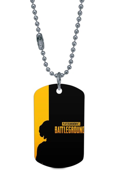 Rowalsi Pubg Mobile Gümüş Renk Künye / Kolye DFT4379 Rowalsi Pubg Mobile Gümüş Renk Künye / Kolye DFT4379