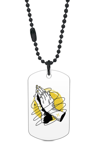 Rowalsi Dua Siyah Renk Künye / Kolye DFT935