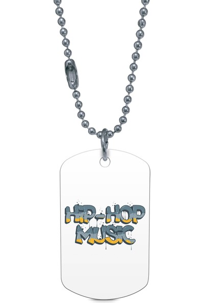 Rowalsi Hiphop Music Gümüş Renk Künye / Kolye DFT1596 Rowalsi Hiphop Music Gümüş Renk Künye / Kolye DFT1596