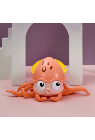 Yue Store QC23 Bebek Saati Ahtapot Banyo Oyuncak Pembe (Yurt Dışından) Yue Store QC23 Bebek Saati Ahtapot Banyo Oyuncak Pembe (Yurt Dışından)