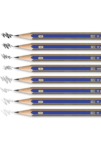 Faber-Castell Resim Kalemi Faber Dereceli Kalem Seti Karakalem Seti 5b 4b 3b 2b Hb 8'li Set Faber-Castell Resim Kalemi Faber Dereceli Kalem Seti Karakalem Seti 5b 4b 3b 2b Hb 8'li Set