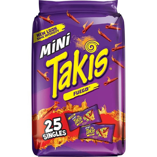 Takis Mini Chips Fuego 25 Singles Bite Size 875 gr Fiyatı