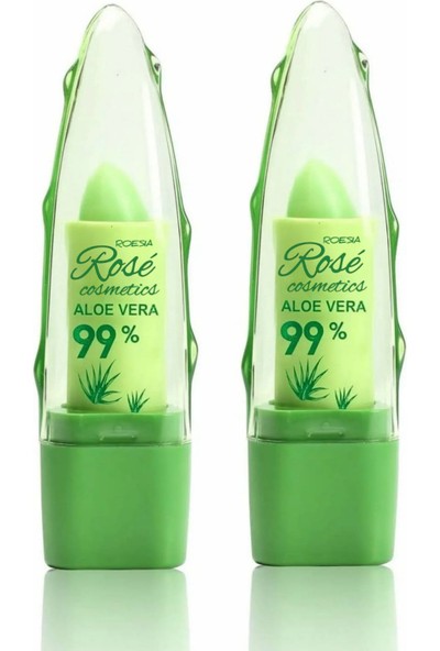 HaLVeY Aloe vera Dudak Bakım Nemlendirici Ruj 2 Adet HaLVeY Aloe vera Dudak Bakım Nemlendirici Ruj 2 Adet