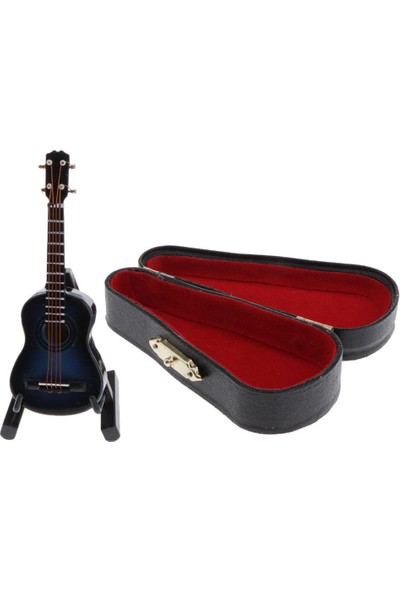 Perfeclan 1:12 Ölçekli Mini Ahşap Elektro Gitar Modeli Bebek Evi Aksesuarları Süs # 4 Mavi (Yurt Dışından) Perfeclan 1:12 Ölçekli Mini Ahşap Elektro Gitar Modeli Bebek Evi Aksesuarları Süs # 4 Mavi (Yurt Dışından)