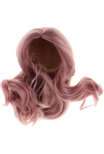 Perfeclan Sevimli Uzun Bebek Peruk Bebek Saç Şekillendirici Peruk Malzemeleri Bebek Kız Hediyeler Için (Yurt Dışından)