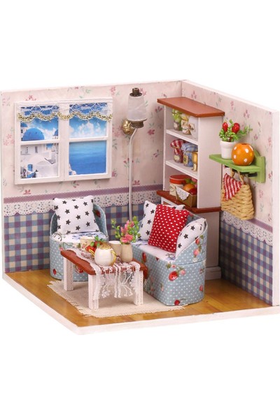 Perfeclan Prettyia Dıy Minyatür Dollhouse Model Yaratıcı Montaj Kiti - Sıcak Anılar (Yurt Dışından) Perfeclan Prettyia Dıy Minyatür Dollhouse Model Yaratıcı Montaj Kiti - Sıcak Anılar (Yurt Dışından)