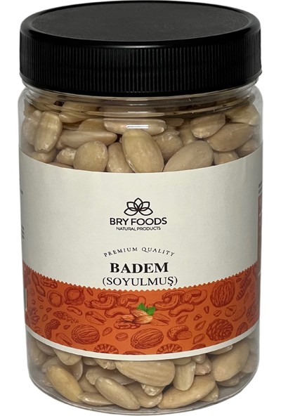 BRY Foods Badem(Soyulmuş) - 450 gr BRY Foods Badem(Soyulmuş) - 450 gr