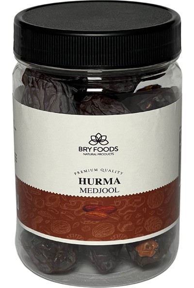 BRY Foods Hurma(Jumbo Medjool) - 500 gr BRY Foods Hurma(Jumbo Medjool) - 500 gr