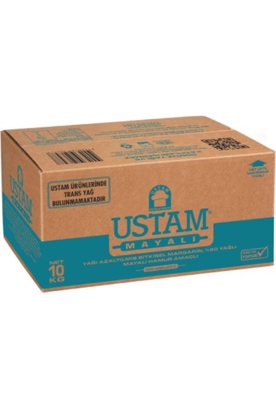 Ustam Mayalı (Poğaça) Yağ 10 kg Ustam Mayalı (Poğaça) Yağ 10 kg