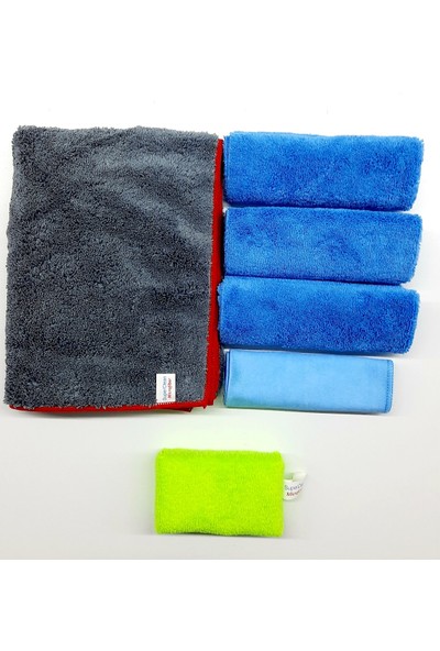 Superclean Mikrofiber Lüks Oto Temizlik Seti Uber Kurulama + Cam Bezi + 3'lü Cila Bezi Superclean Mikrofiber Lüks Oto Temizlik Seti Uber Kurulama + Cam Bezi + 3'lü Cila Bezi