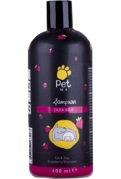 Gezeroğlu Petshop Çilek Kokulu Kedi Şampuanı 400 ml