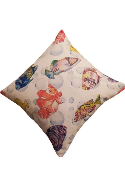 Boom Bastık Butterflyhome Balıklı Kırlent Boom Bastık Butterflyhome Balıklı Kırlent