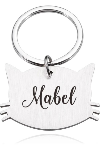 Patimio Isme Özel Simli Çelik Kedi Köpek Isimlik Künyesi Gümüş Patimio Isme Özel Simli Çelik Kedi Köpek Isimlik Künyesi Gümüş