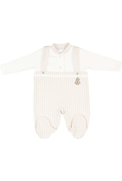 Nono Baby Erkek Bebek Tulum Çizgili Askılı Tavşanlı - Nono Baby - Bebek Tulum - Açık Kahverengi - 6-9 Ay Nono Baby Erkek Bebek Tulum Çizgili Askılı Tavşanlı - Nono Baby - Bebek Tulum - Açık Kahverengi - 6-9 Ay