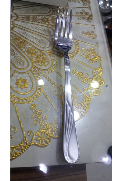 Hararlı Kuşkanadı 6'lı Yemek Çatalı