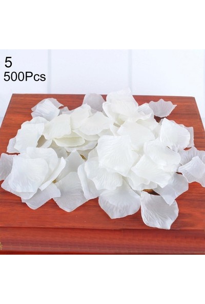 Jiehengdog 500PCS Düğün Partisi Dekorasyonu Çiçek Konfeti Yapay Gül Çiçek Yaprakları 200 x 150 x 50 mm. (Yurt Dışından) Jiehengdog 500PCS Düğün Partisi Dekorasyonu Çiçek Konfeti Yapay Gül Çiçek Yaprakları 200 x 150 x 50 mm. (Yurt Dışından)