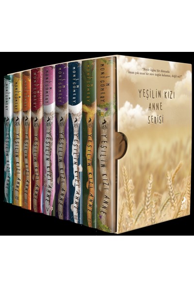 Yeşilin Kızı Anne 9 Kitap Kutulu Set (Ciltli) - L.m. Montgomery Yeşilin Kızı Anne 9 Kitap Kutulu Set (Ciltli) - L.m. Montgomery