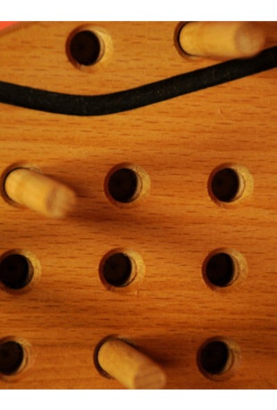 Qetum Tak Çıkar Penguen Ahşap Oyuncak ve Standı