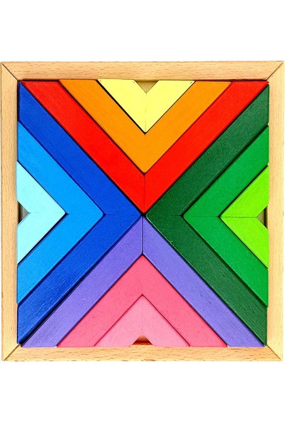 Mobistan Kids Ahşap Bulmaca Açılar Oyunu Mobistan Kids Ahşap Bulmaca Açılar Oyunu