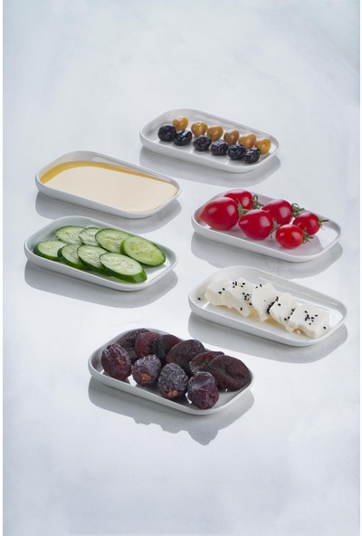 Acar Up Down 6 Lı Porselen Kahvaltılık - 16 cm