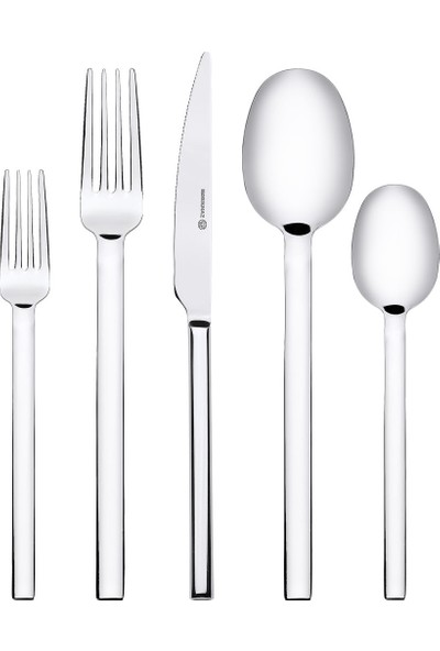 Korkmaz Eva 60 Parça Çatal Kaşık Bıçak Seti