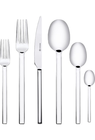 Korkmaz Eva 36 Parça Çatal Kaşık Bıçak Seti