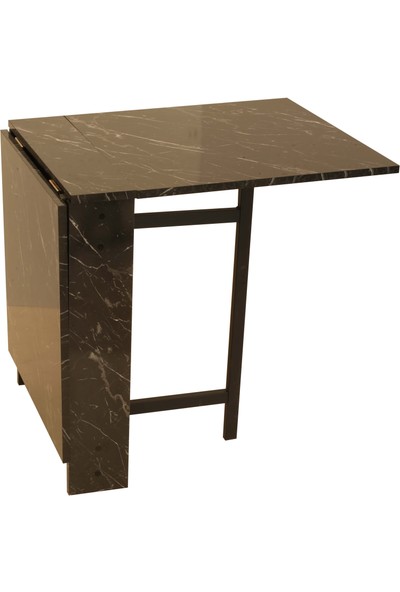 Paris Katlanır Sehpa Masa Beyaz