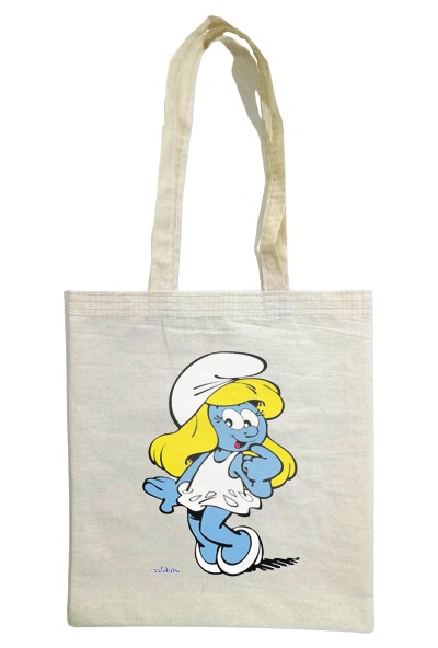 Atekder Şirine Baskılı Pamuklu Ham Bez Çanta 35X40 Cm. Atekder Şirine Baskılı Pamuklu Ham Bez Çanta 35X40 Cm.