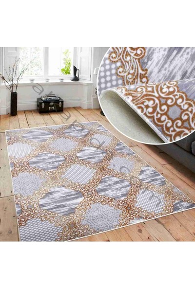 Md Home Carpet Jel ve Kaymaz Tabanlı Halı Salon Oda Mutfak Md Home Carpet Jel ve Kaymaz Tabanlı Halı Salon Oda Mutfak