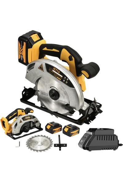 Jetta Power Profesional 36 V Şarjlı Sunta Kesme Makinası Daire Testere Sarı Jetta Power Profesional 36 V Şarjlı Sunta Kesme Makinası Daire Testere Sarı