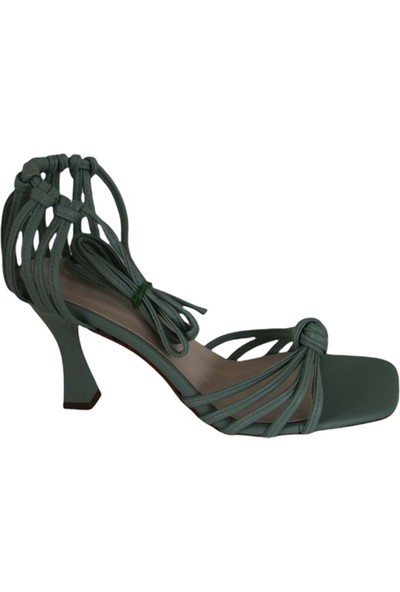 Sergıo 0541 Kadın Sandalet - Yeşil - 36