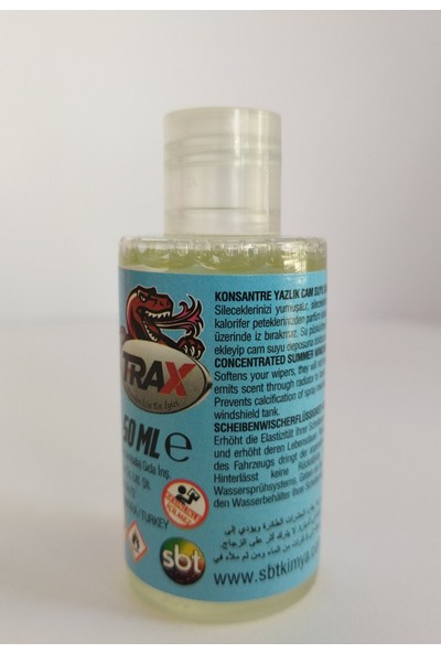Trax T-Rax 50 ml Konsantre Yazlık Cam Suyu Şampuanı