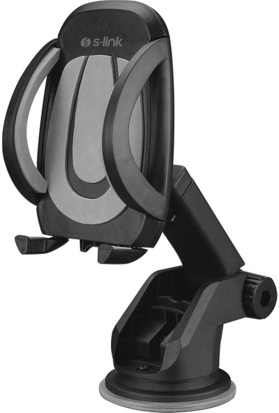 S-Link SL-AT45 Vantuz + Braketi 360 Derece Siyah-Gri Telefon Tutucu S-Link SL-AT45 Vantuz + Braketi 360 Derece Siyah-Gri Telefon Tutucu