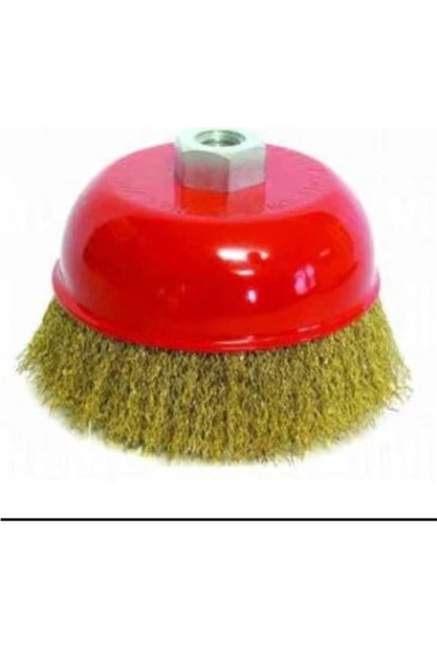 Saçaklı Çanak Cmc Tel Fırça 100 mm