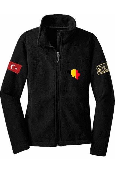 Rowalsi Almanya Bayrağı Baskılı Askeri Hücum Polar Peç'li BLL2854