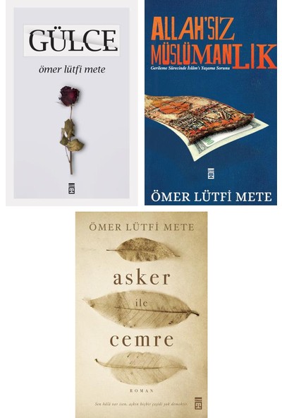Ömer Lütfi Mete 3 Kitap Set