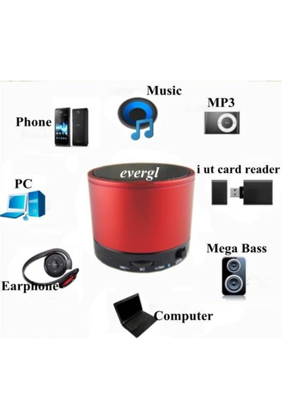 Pazariz Mini Bluetooth Hoparlör Sd Kart Müzik Radyo Pazariz Mini Bluetooth Hoparlör Sd Kart Müzik Radyo