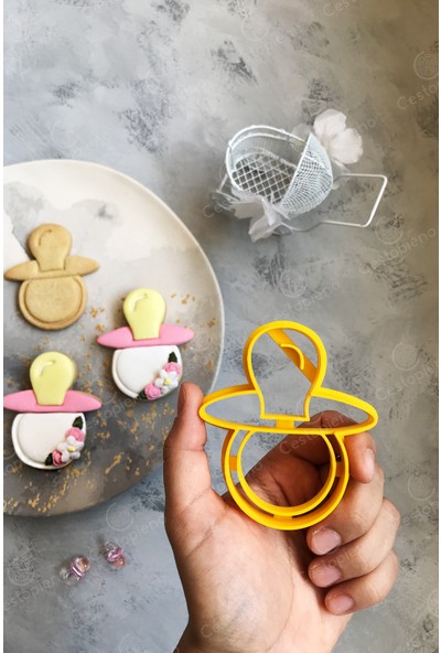 Cestopieno Emzik Hamur Şekillendirici / Kurabiye Kalıbı