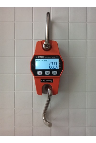 Komple Çelik Askı Kancalı Terazi Vinç Kantarı 300 kg Komple Çelik Askı Kancalı Terazi Vinç Kantarı 300 kg