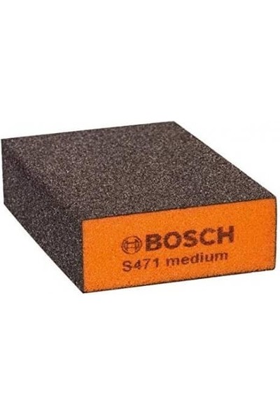 Bosch S471 Dört Taraflı Sünger Zımpara 60 Kum Bosch S471 Dört Taraflı Sünger Zımpara 60 Kum