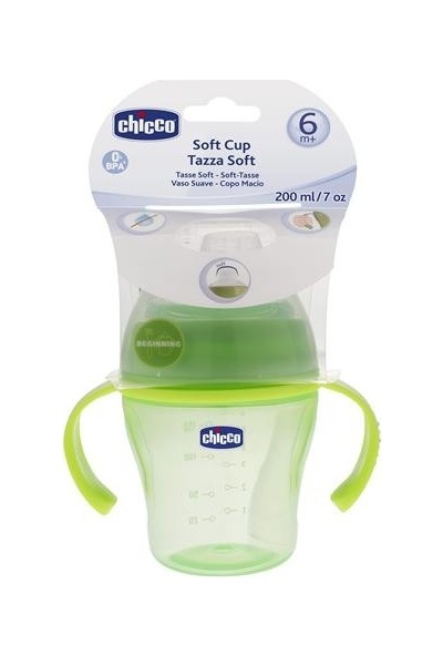 Chicco Damla Akıtmaz Bardak +6AY - Yeşil