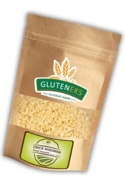 Gluteneks Glutensiz 2li Cincik Makarnası 125 gr Gluteneks Glutensiz 2li Cincik Makarnası 125 gr